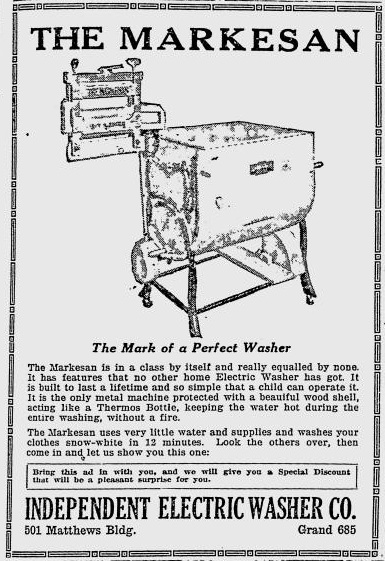 Markesan Washing Machine in Milwaukee – The Weekend Historian