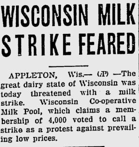 War in Dairyland – The Weekend Historian